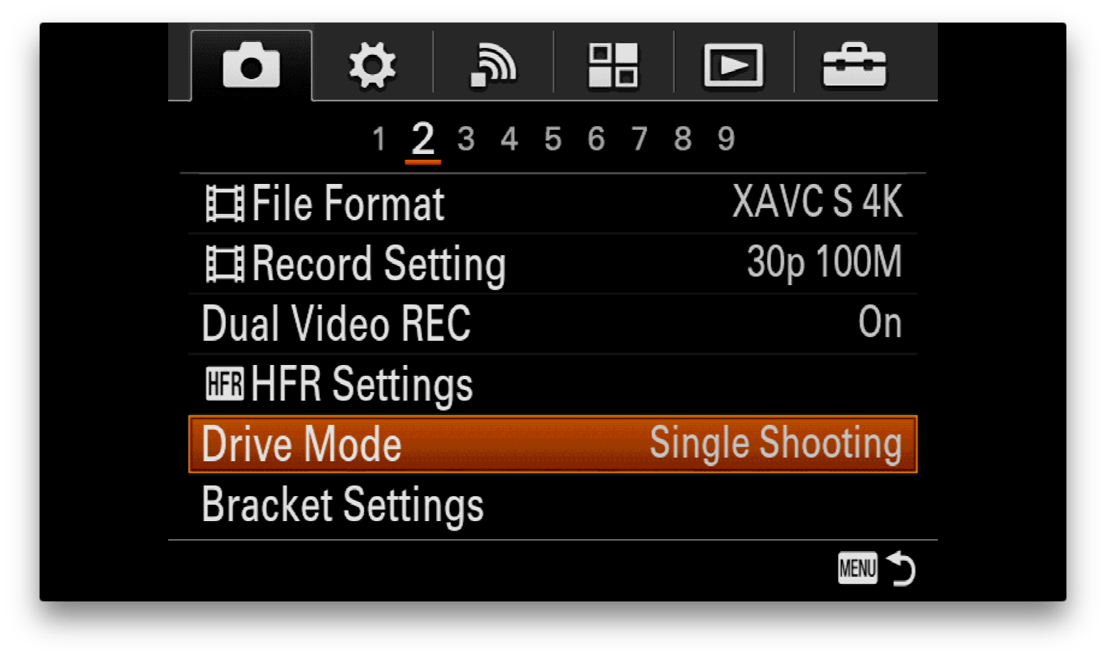 Setting up Bracketing on Sony Cameras - Photofocus