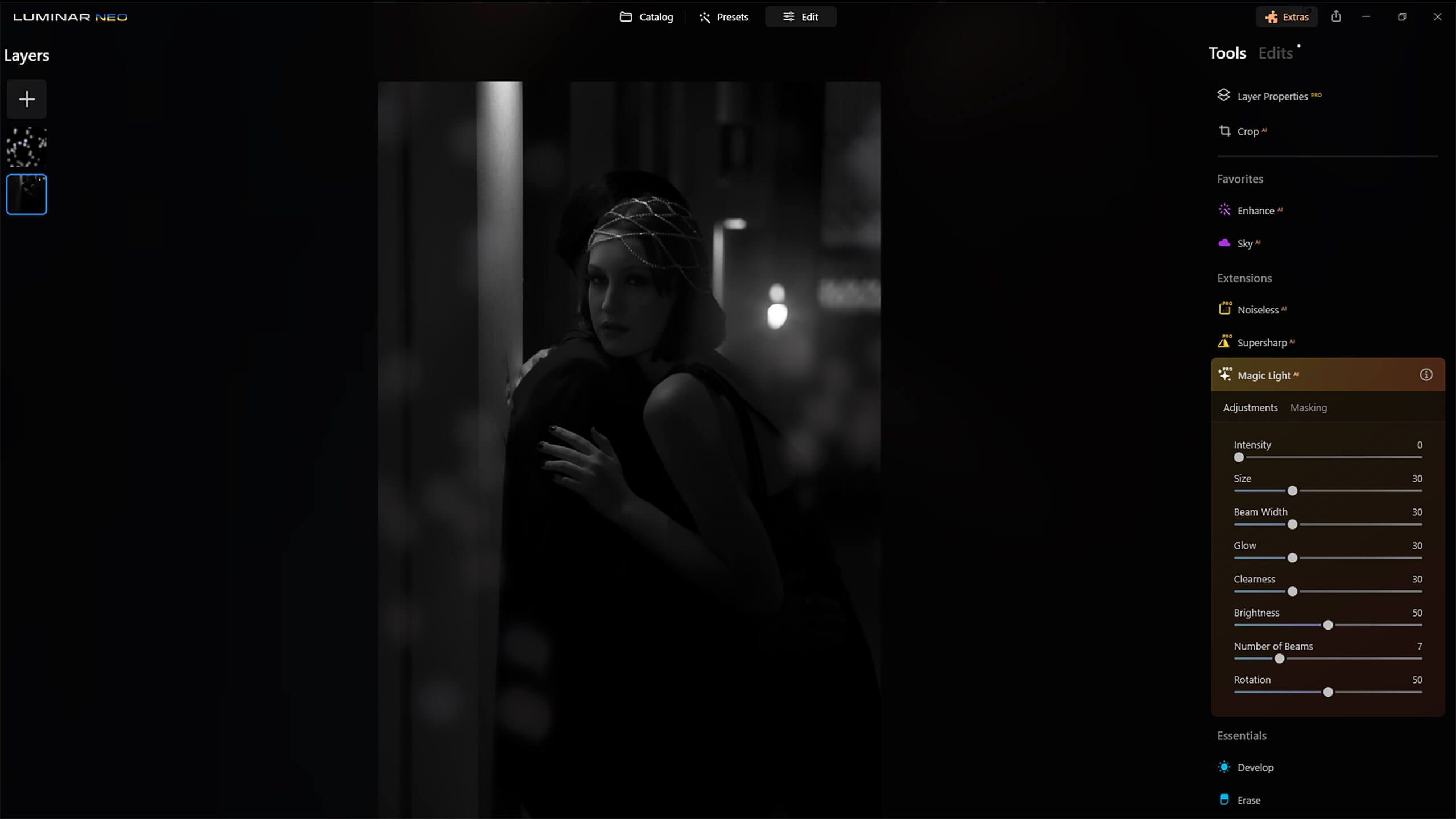Adding a little magic with Luminar Magic Light – Seriously Photography