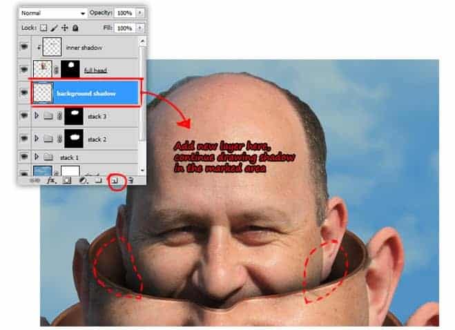Creating “Surreal Head Stack” Photo Manipulation | Redouane Tutorials