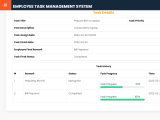 Employee Task Management System In Php Employee Task Management Project