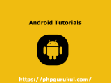Android Broadcast Receivers Phpgurukul