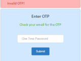 Php Login With Otp Authentication Phppot