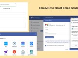 Send Email From React Using Emailjs No Backend Required Phppot