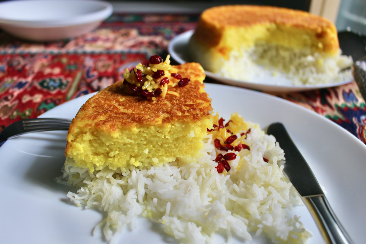 Tahcin, la regina delle croste di riso - Piatti persiani