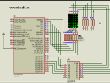 Interfacing Dot Matrix Led Display With Pic Microcontroller