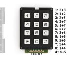 Simple Button Keypad Microcontroller