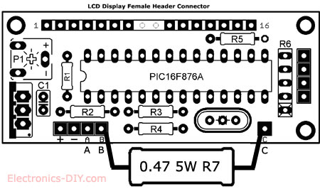 Digital Voltmeter And Ammeter Circuit