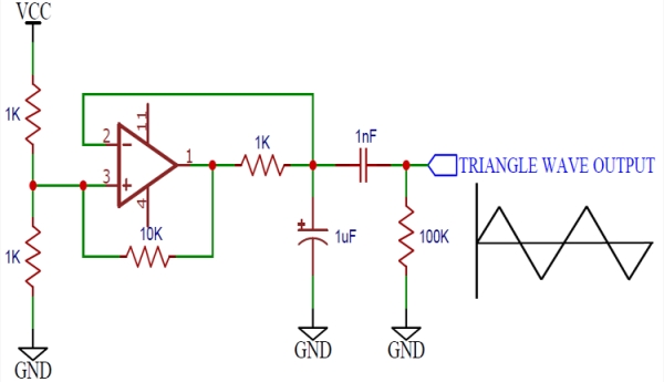 Square Wave Generator Circuit Diagram