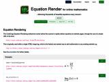 Access Instructure Codecogs Online Latex Equation Editor Create