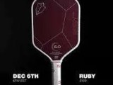 Six Zero Ruby Pickleball Paddle Pickleball Today