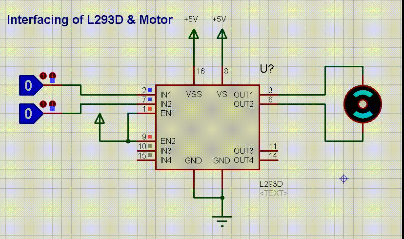 L293d Motor Driver Ic Pinout Datasheet And Specification 51 Off