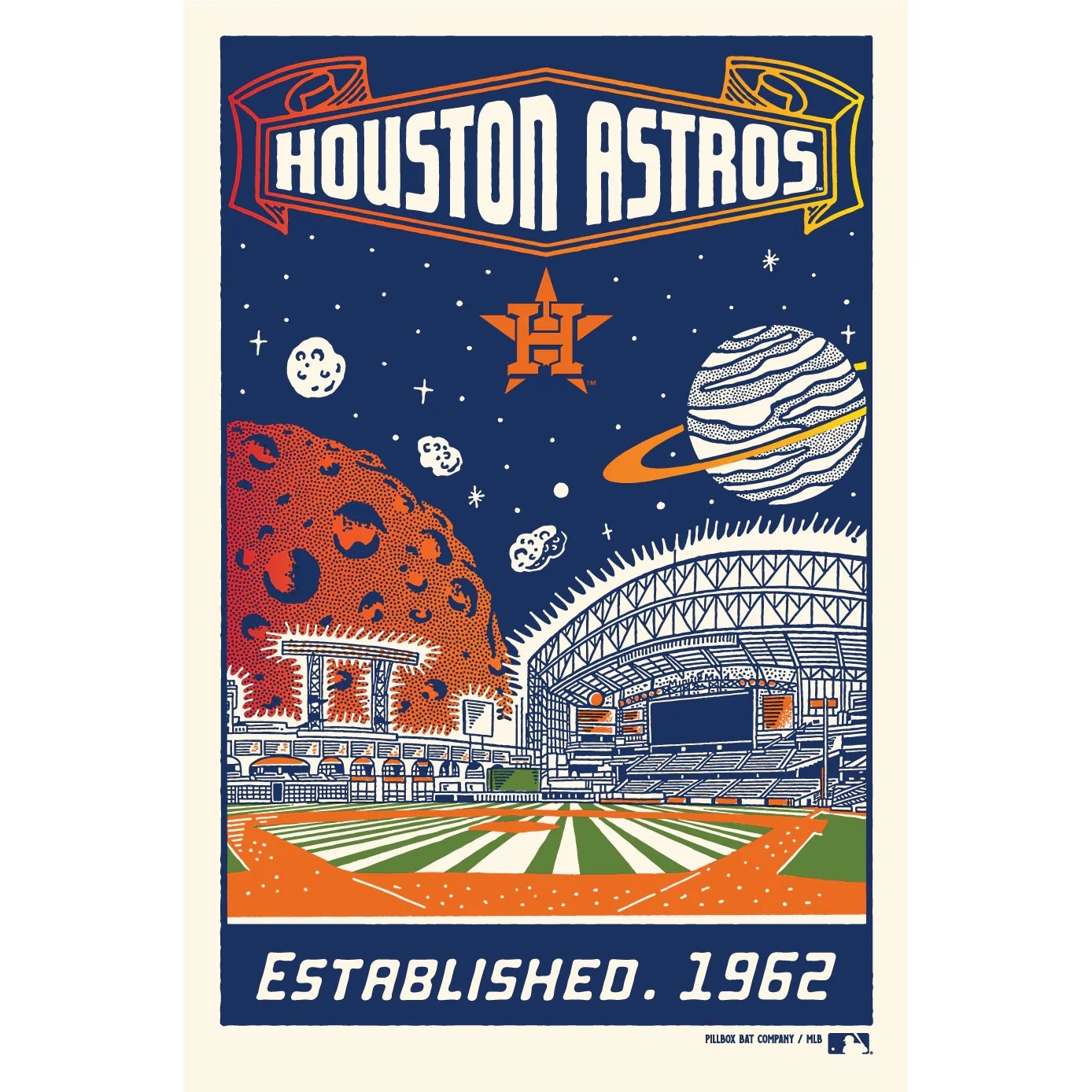 Space City Houston Rockets Logo