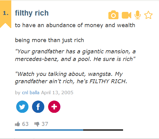 TO BE FILTHY RICH – It’s The Ladies Choice Like Everything Else In Life ...