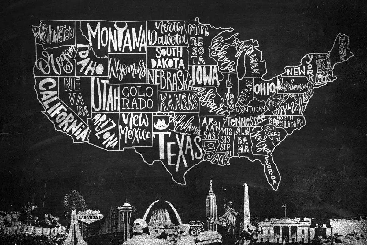 United States Map Pineapple Licensing