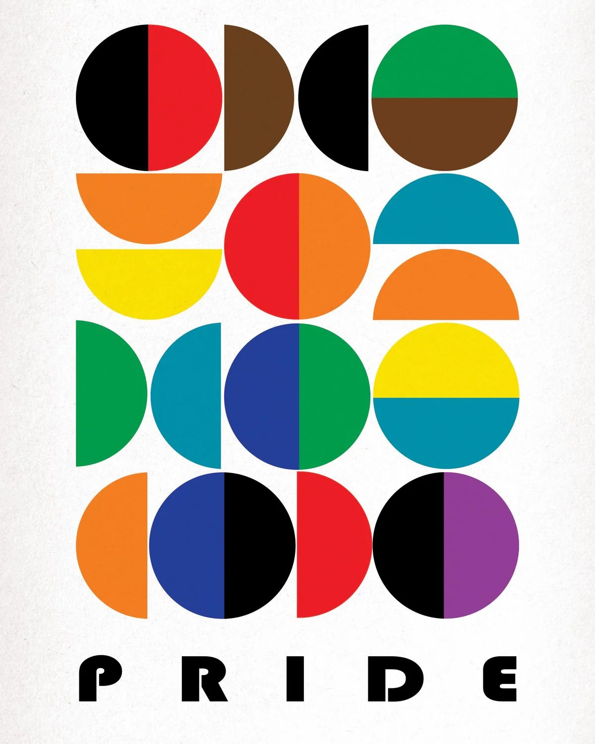 Abstract Pride Colors Pineapple Licensing