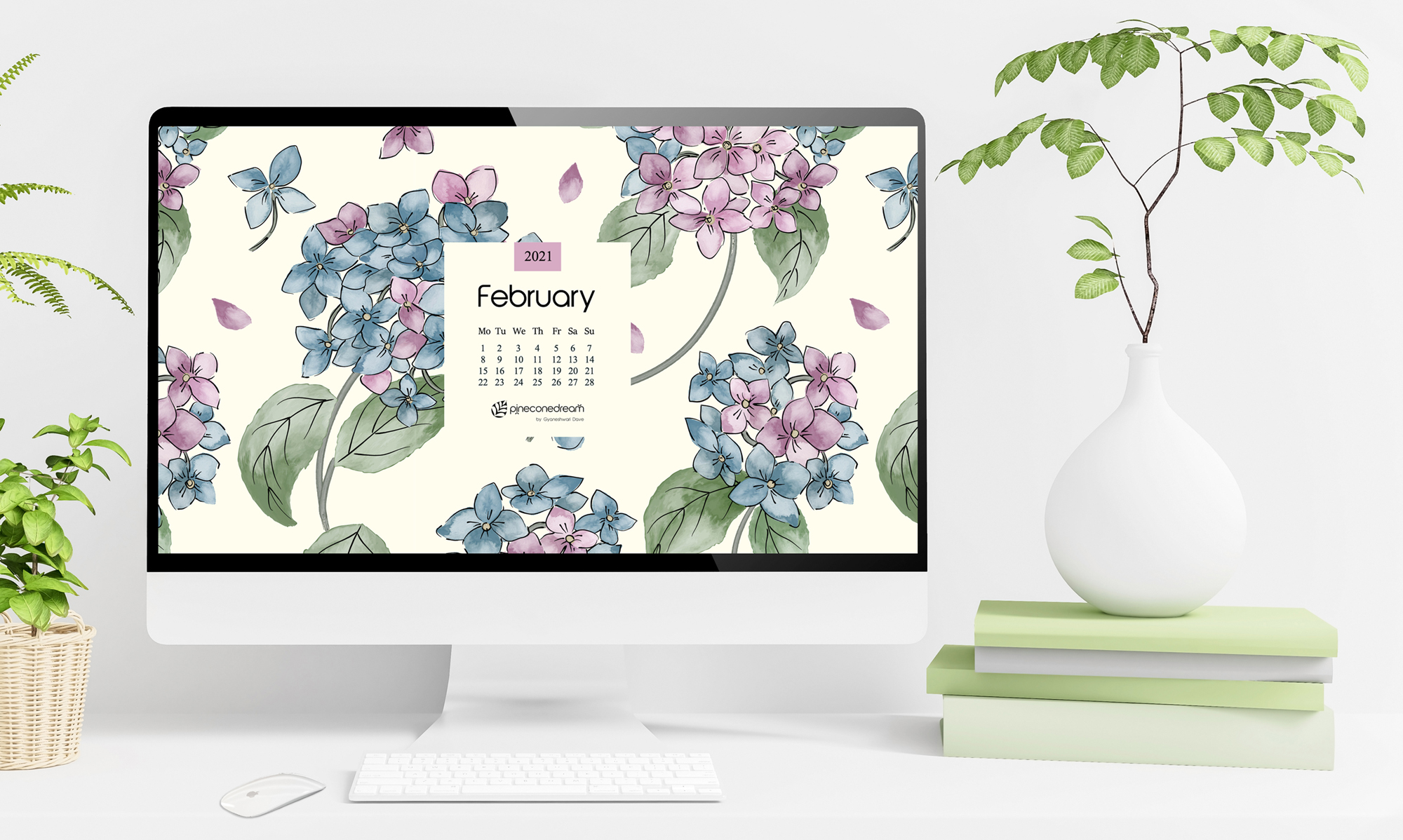 February 2021 Free Desktop/Mobile Calendar Wallpapers & Printable ...