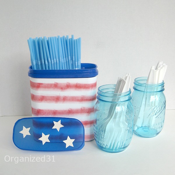 25 Patriotic Upcycled Projects - Red, White, Blue... and Green - Pink ...