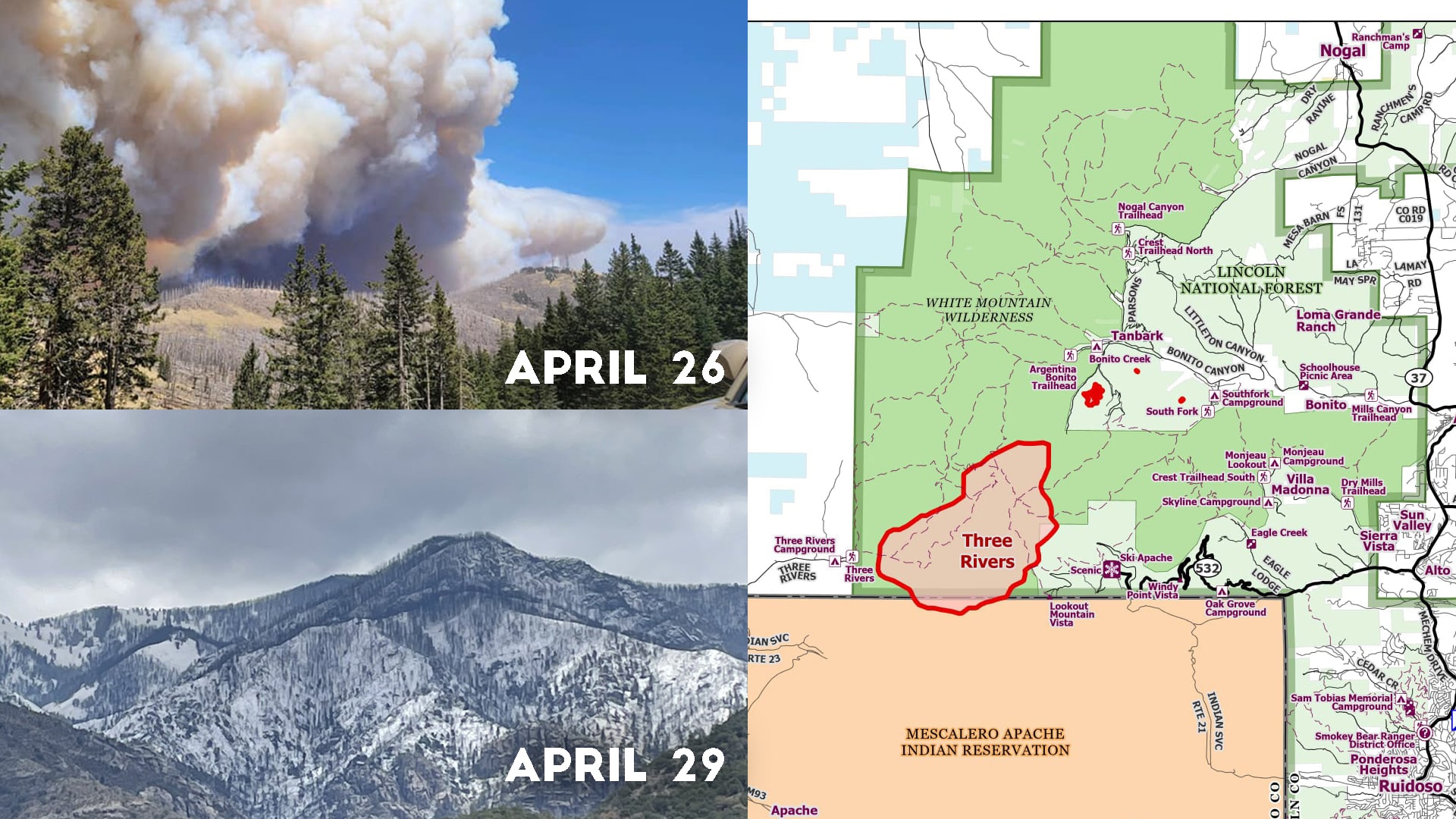 Three Rivers Fire activity is ‘minimal and smoldering,’ 13% contained