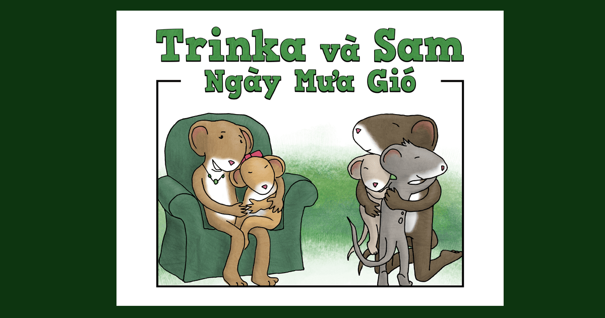 Vietnamese Version: Trinka And Sam Rainy Windy Day | Piplo Productions