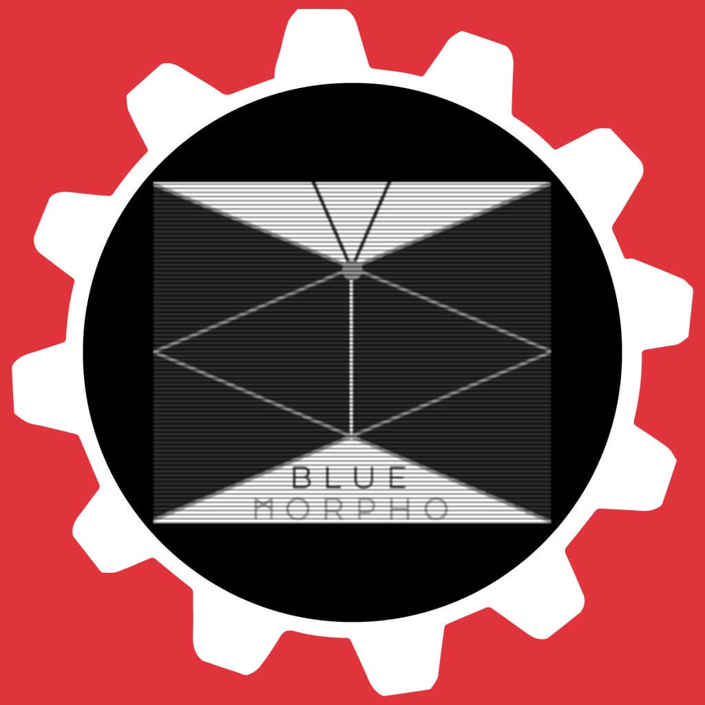 Blue Morpho Pendants - Pixel Mint Studio, LLC