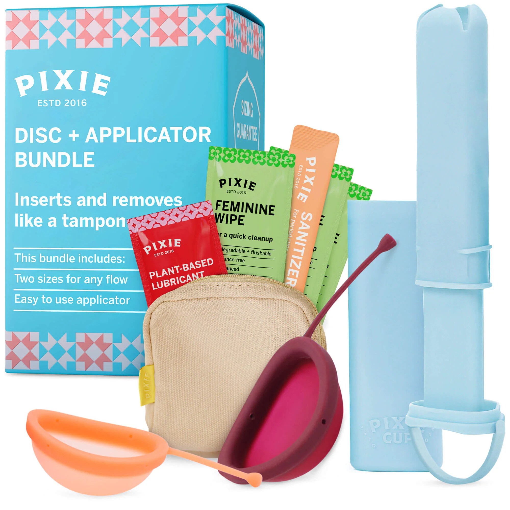 Combo Disc Applicator Bundle Pixie Cup
