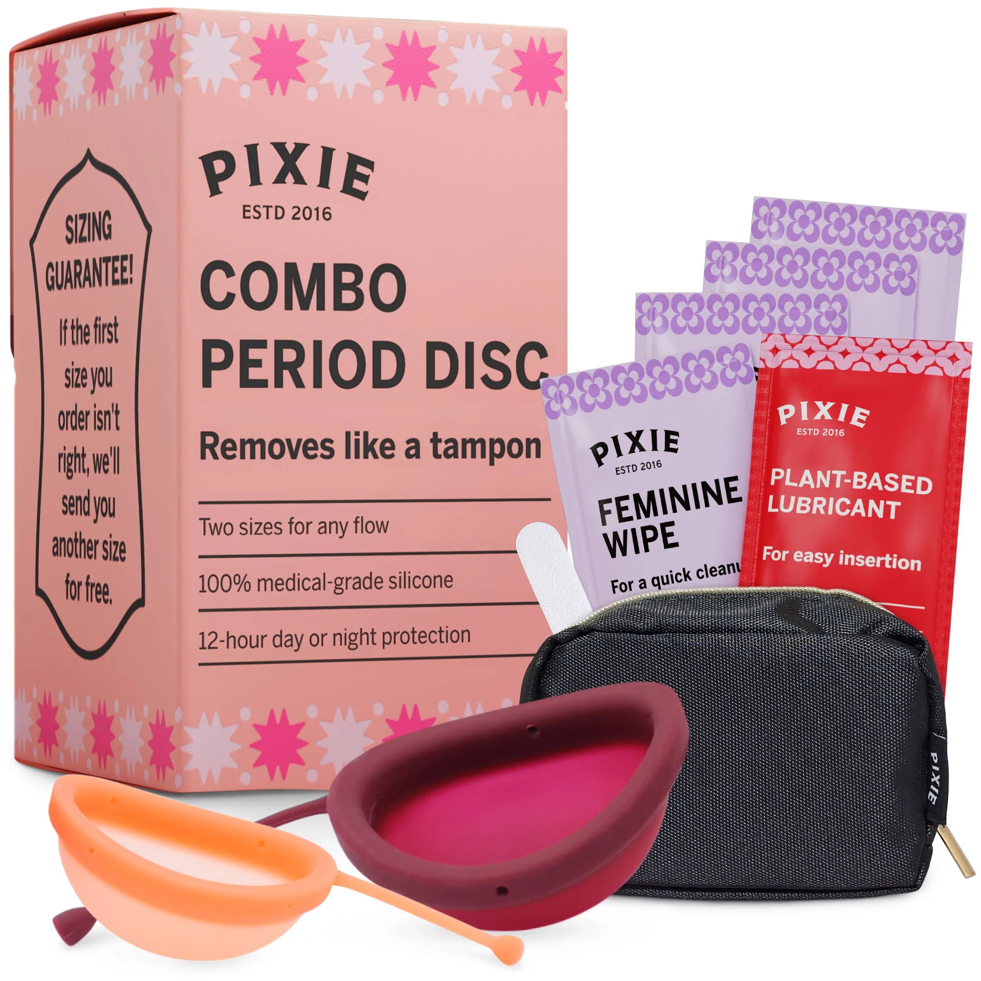 Combo Period Disc Pixie Cup