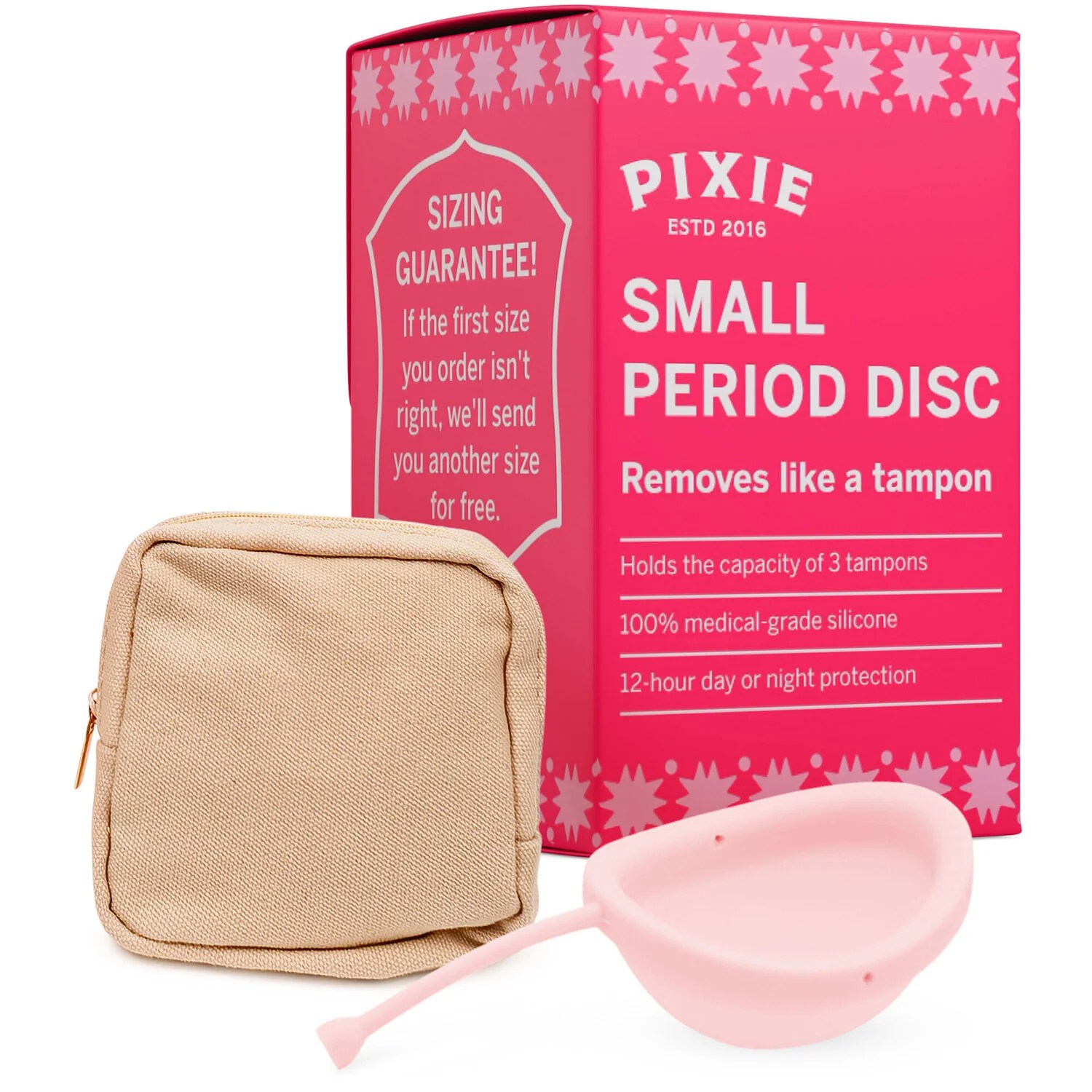 Small Period Disc Pixie Cup