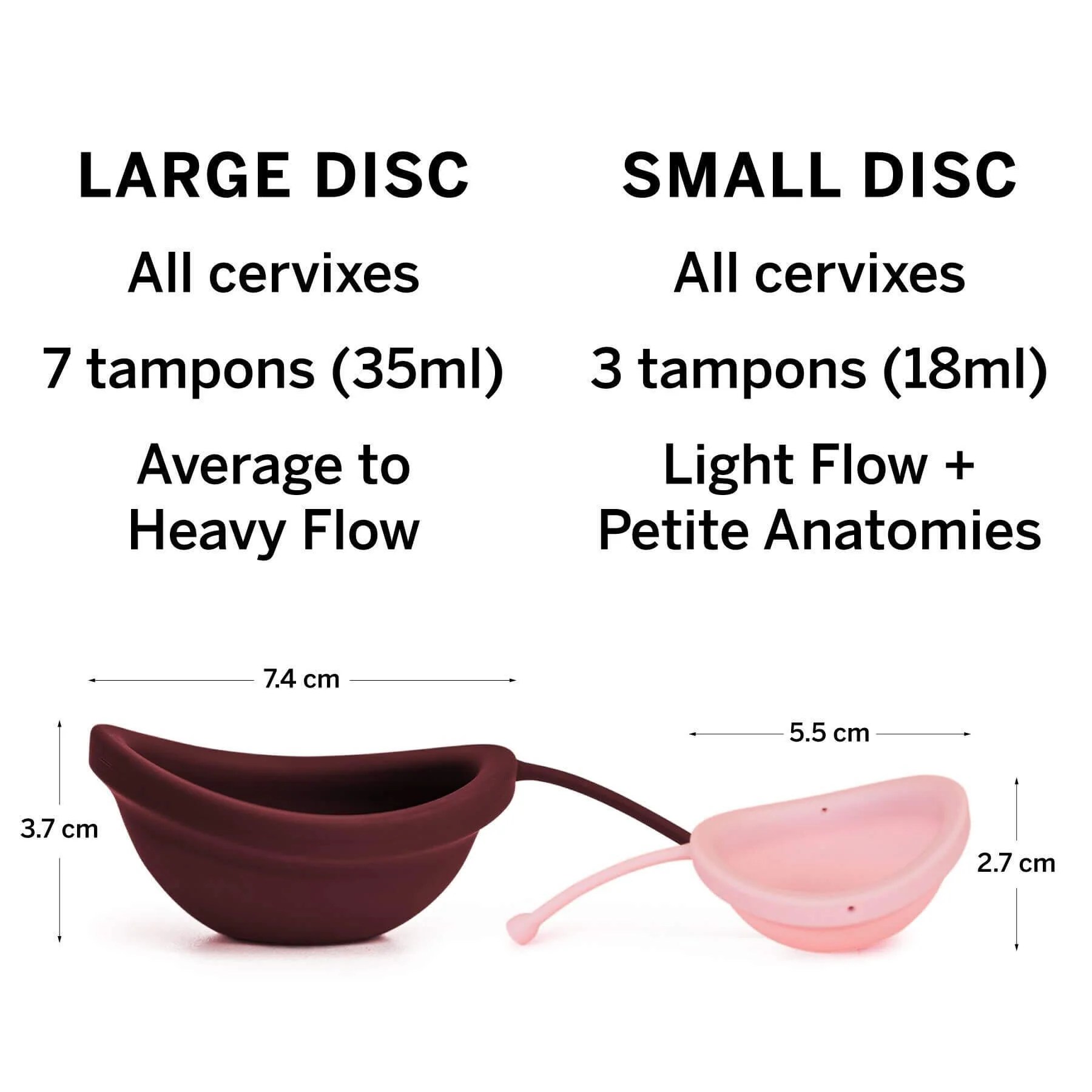 Pixie Disc Combo Pixie Cup
