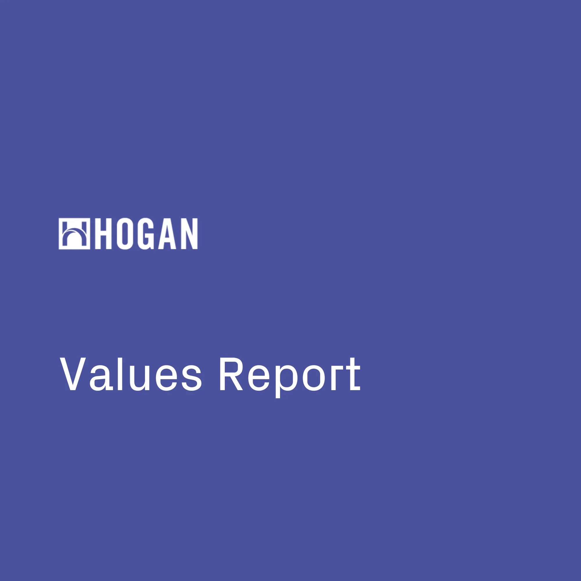 Values Report By Hogan Pixonality
