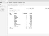You Can Export The Report As A Pdf To Html Or As An Excel Spreadsheet