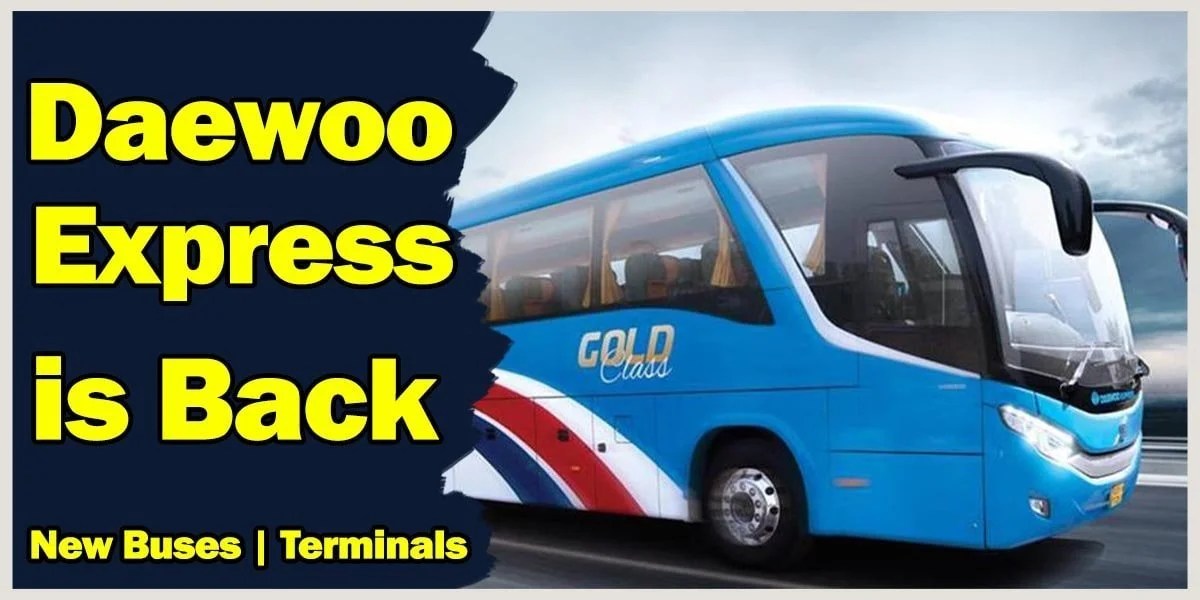 Daewoo Express New Bus Fleet | New Buses & Terminals