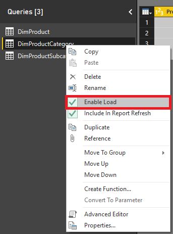 PowerBI_QueryEnableLoad – Seequality