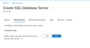 Allow Azure Services and resources to access this server – How it works in Azure SQL Database ...