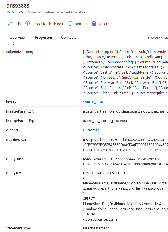 PurviewSQLDynamicLineage_05 – Seequality