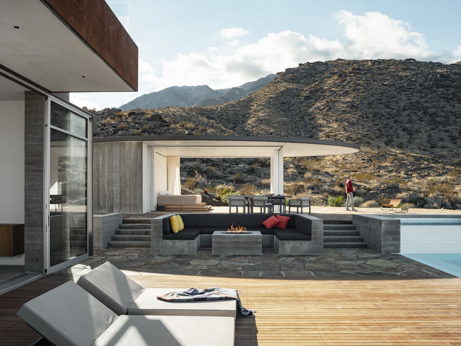 Elegant and Industrial, the Ridge Mountain House Finds a Place Nestled ...