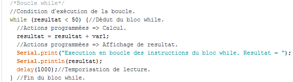 while / do while + break; / continue;. - PlaisirArduino
