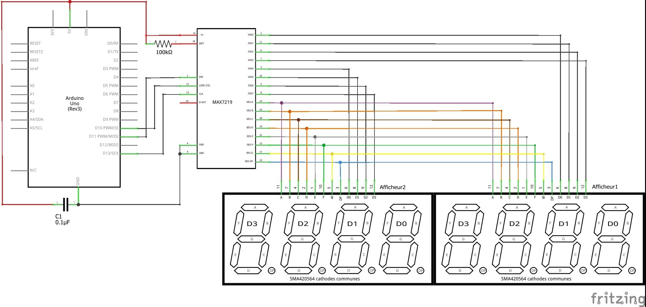 MAX 7219 - PlaisirArduino