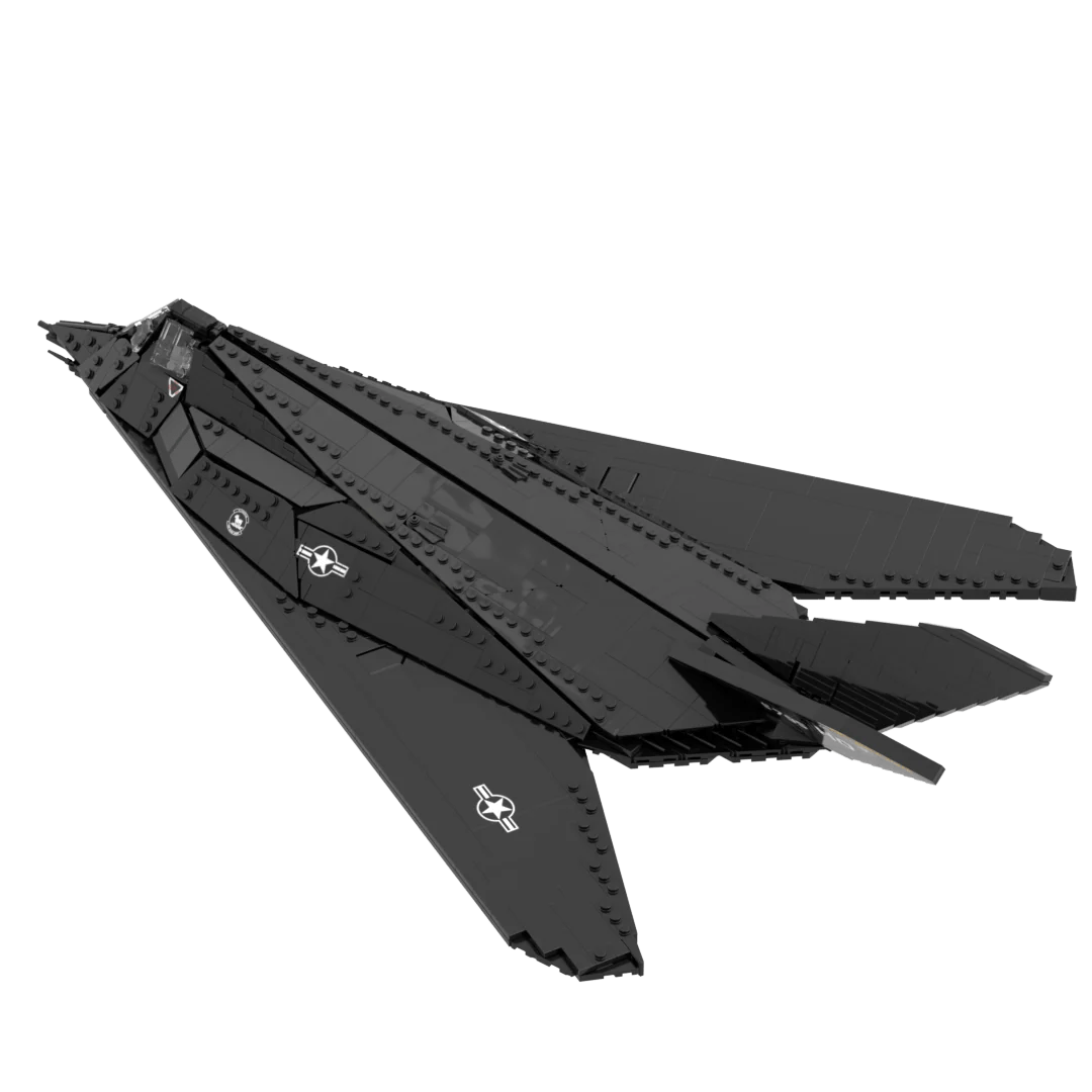 F 117 Nighthawk Kit Plane Bricks