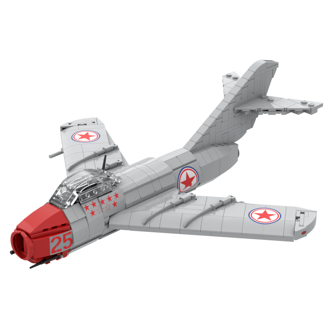 Mig 15 Kit Plane Bricks