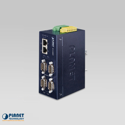 ICS-2400T Industrial 4-Port RS232/RS422/RS485 Serial Device Server ...