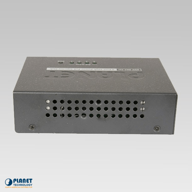 HPOE-460 4-Port 802.3at High Power over Ethernet Injector Hub (120W ...