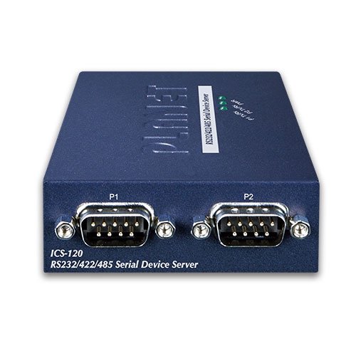 ICS-120 2-Port RS232/RS422/RS485 Serial Device Server - Planet ...