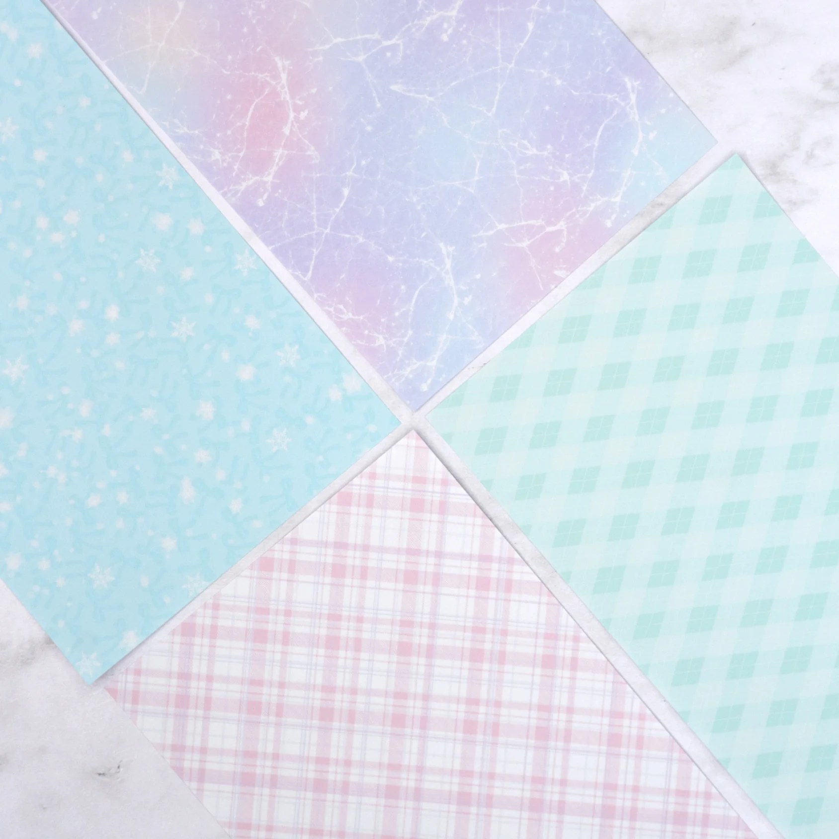 Snowbound Creative Journal Sticker Set Plannerface