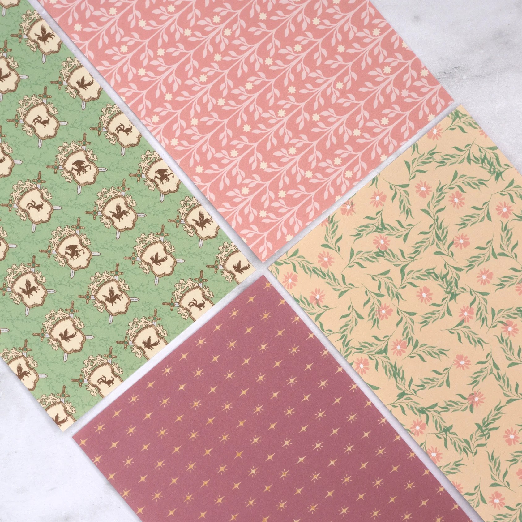 Fantasy Creative Journal Sticker Set Plannerface