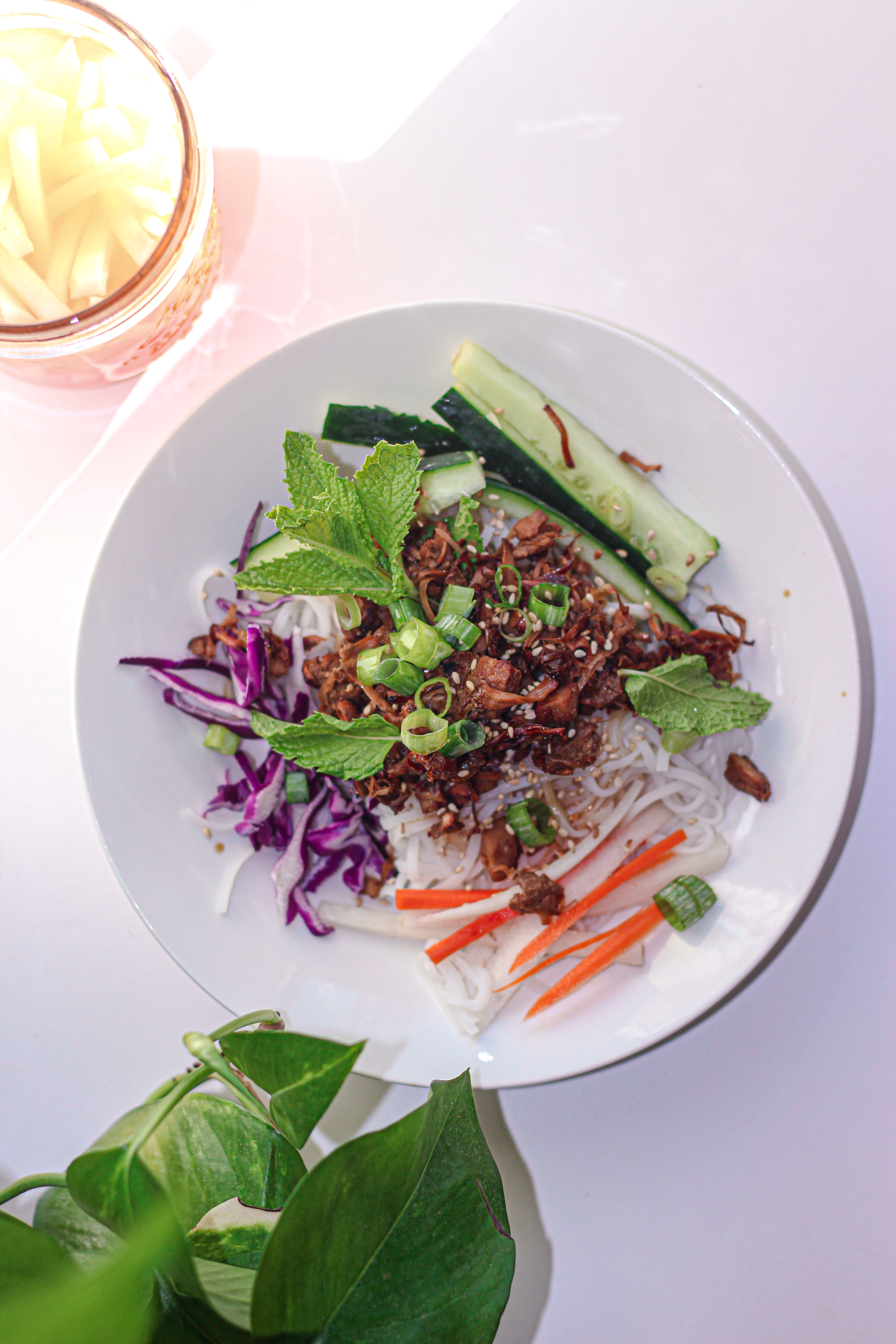 Vermicelli Vegan Recipe (allergen free)-Plant Fulfilled