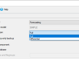Backup Database Planvisage