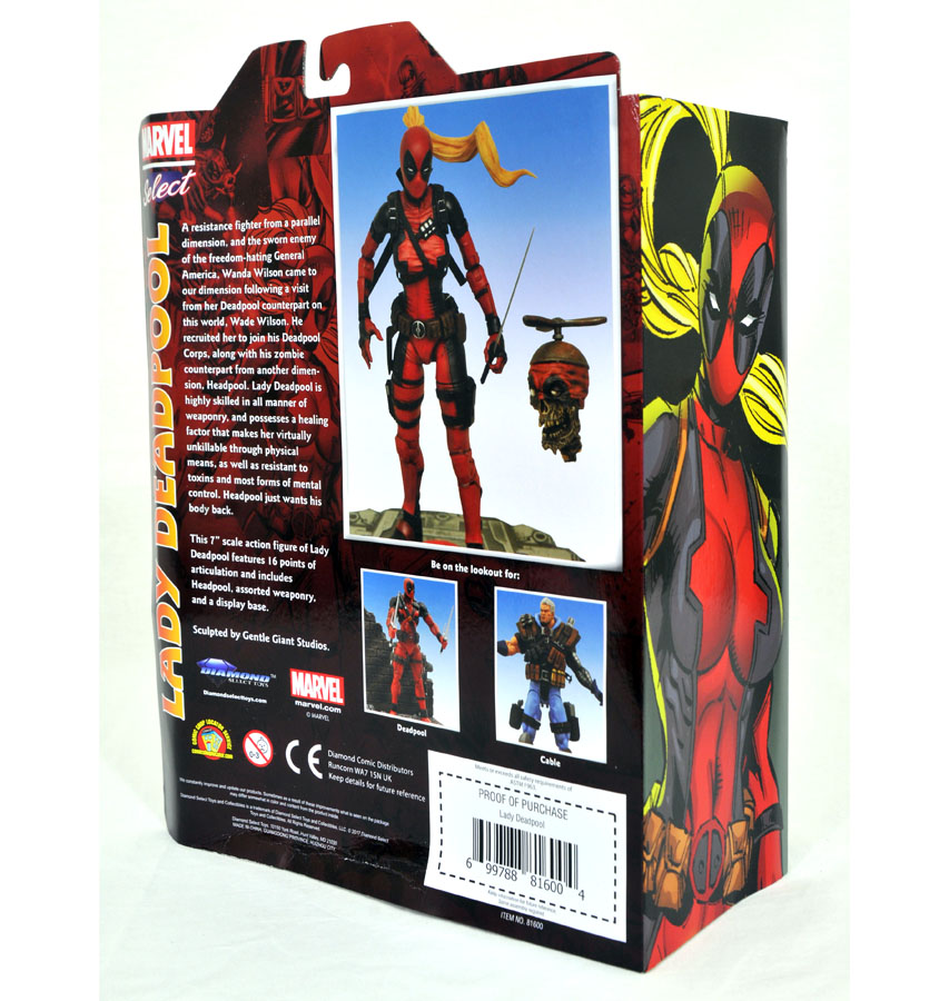 In Case You Didn’t Know, Marvel Select Lady Deadpool Is Here!