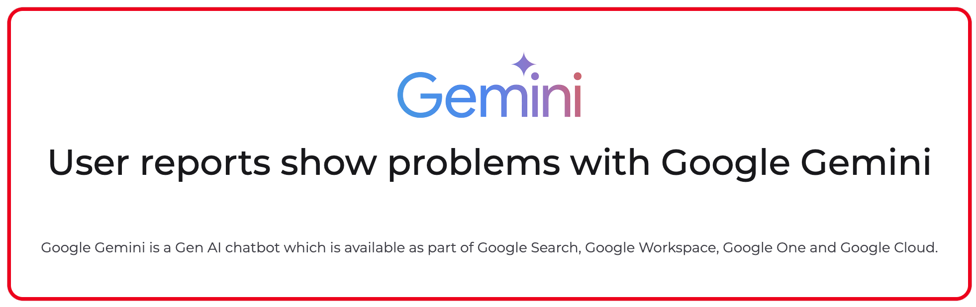 Some Users Are Reporting Problems With Gemini The Verge