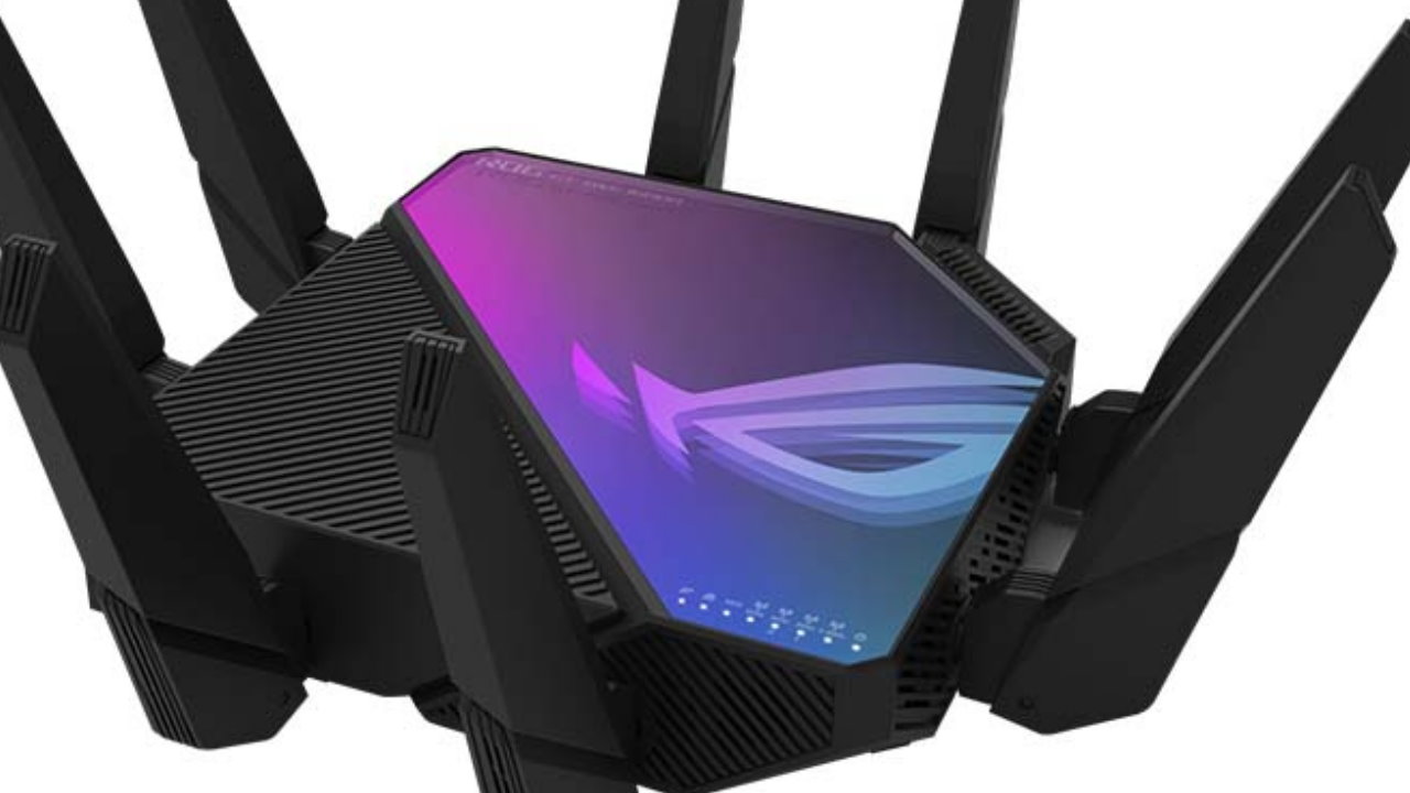 ASUS präsentierte auf der CES 2022 den ROG Rapture GT-AXE16000 Gaming ...