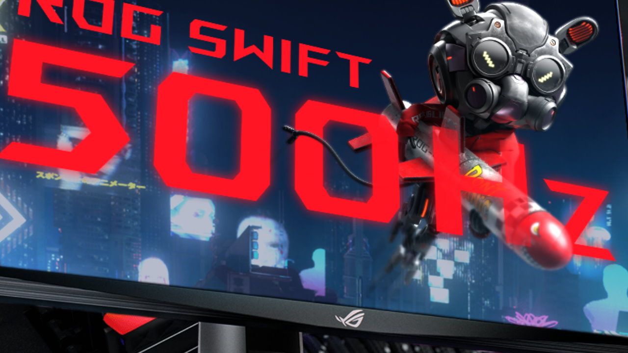 500Hz NVIDIA G-SYNC: ASUS Republic of Gamers präsentiert den ROG Swift ...